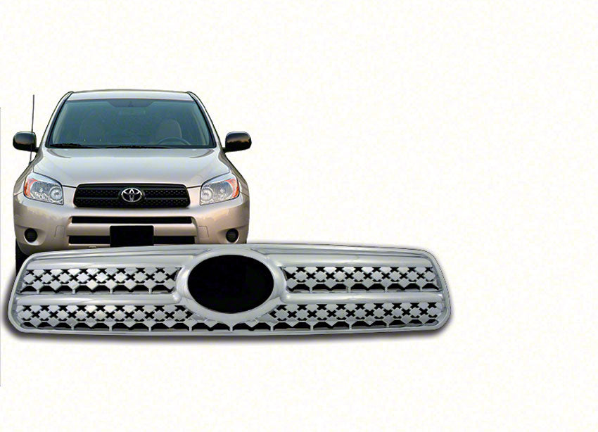 Toyota RAV 4 Chrome Grille Insert Overlay Trim – The Bling King